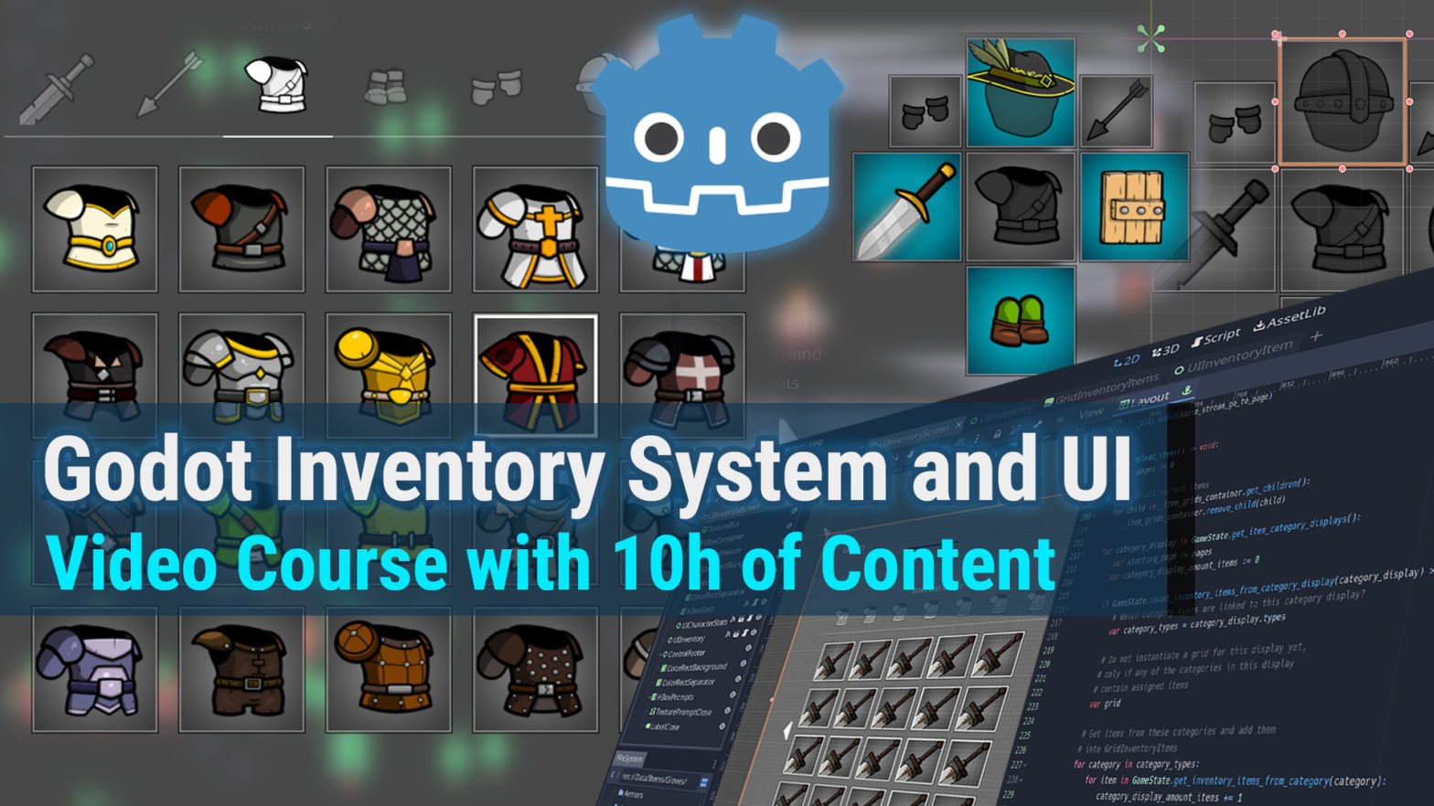 Godot Course Dynamic Inventory System And User Interfaces Alfred 