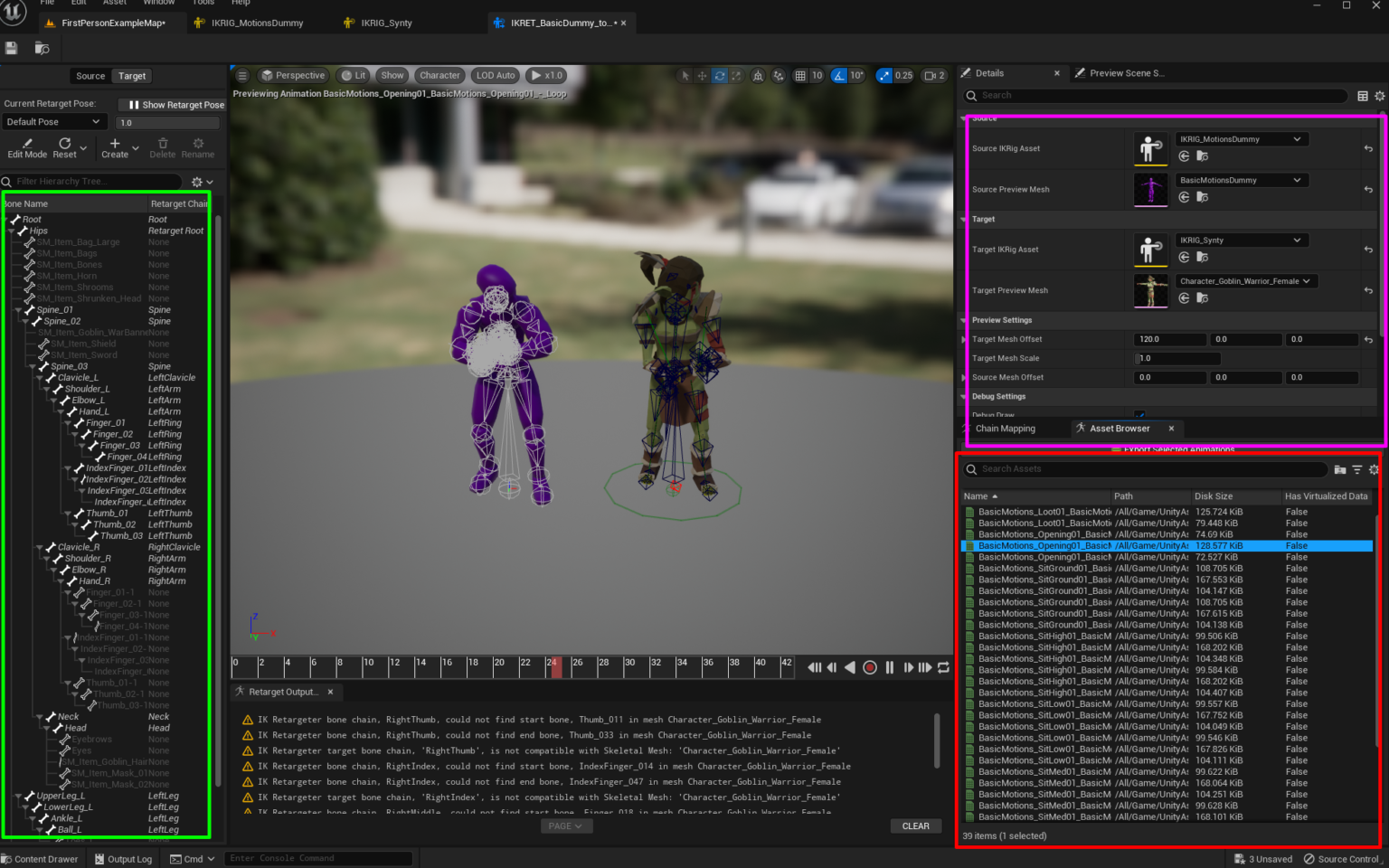 Importing Unity Synty Characters and Animation Packs In Unreal Engine 5 (with Re-Targeting ...